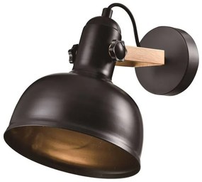 Černé kovové nástěnné svítidlo Reno – Candellux Lighting