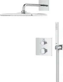Grohe Precision - Sprchový set s termostatem pod omítku 31x31 cm chrom