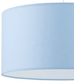 TK LIGHTING Lustr - RONDO 3232, Ø 40 cm, 230V/15W/1xE27, nebeská/bílá