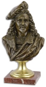 Bronzová socha soška Rembrandt busta