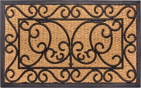 Hanse Home, Rohožka Mix Mats Cocos 105558 - na ven i na doma, 45x75, hnědá, chodba / předsíň