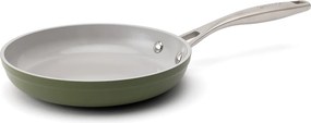 Elmich Nepřilnavá keramická pánev Zen 20 cm - olivově zelená