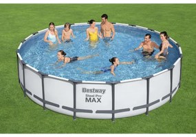 Bazén BESTWAY STEEL PRO MAX 549 x 122 cm bílý