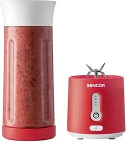 SENCOR SBL 133OR červená / Přenosný smoothie mixér / 150 W / Integrova