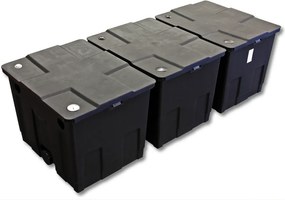 Sada jezírkové filtrace SunSun CBF-350C / CTF-12000 – 90000 L, 12000 l/h, 100 W (55218)