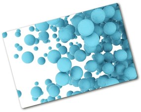 Wallmuralia Kuchyňská deska skleněná Abstrakce koule 80x52 cm