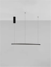 Závěsné LED svítidlo NOVA LUCE TARQUIN 46W 3000K 9345605 stmívatelné Triac