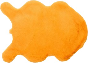 XXXLutz UMĚLÁ KOŽEŠINA, 55/80 cm, oranžová - Kůže - 003580043950