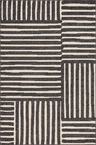 Oriental Weavers, Kusový koberec Portland 7090/RT4E, 67x120, šedá, chodba / předsíň