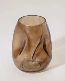Vase Bronze Wave I 13x13x18 cm
