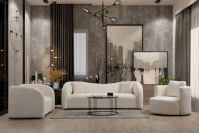 Hannah Home Dvoumístná pohovka ASOS bílá 560ARE1867