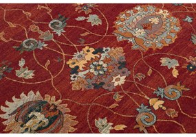 Vlněný kusový koberec Latica rubínový 235x350cm