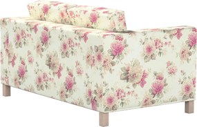 Potah na pohovku IKEA  Karlanda 2-místná, krátký barva vícebarevná látka vzorované