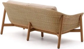 Béžová/v přírodní barvě čalouněná zahradní pohovka Galea – Kave Home