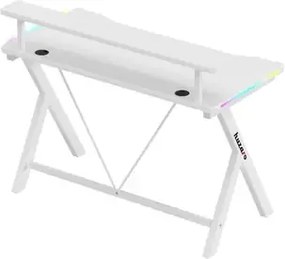 Huzaro Hero 1.9 RGB bílá / Herní stůl / 120 x 60 x 75 cm