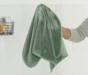 Tchibo - Sušicí a velmi savá utěrka - barva: zelená