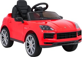 Elektrické autíčko Porsche Cayenne červené
