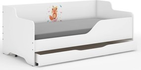 Wooden Toys Dětská postel LILU 160x80 LISEK