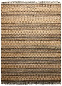 Diamond Carpets India, Ručně vázaný kusový koberec Agra Terrain DE 2281 Natural Mix, 80x150, béžová, chodba / předsíň