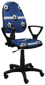 Artofis dětská židle Argo fotbal modrá