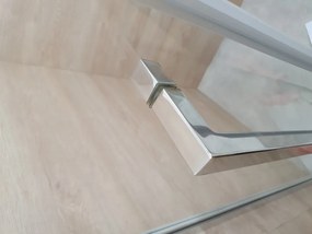 HANY COMBI 85x80 Čiré Sprchová zástěna obdélníková