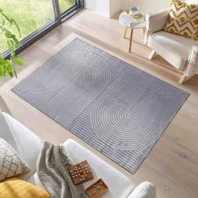 Vopi | Kusový koberec Style 8902 grey - 160 x 230 cm