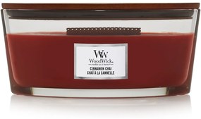 WoodWick – svíčka Cinnamon Chai (Skořice a vanilka), 453 g