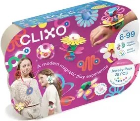 CLIXO Jewelry - magnetická stavebnice 28 kusů