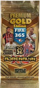 PANINI FIFA 365 2025/2026 - ADRENALYN karty - GOLD PACKET