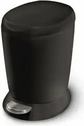 Simplehuman Pedálový odpadkový koš  – 6 l / černý plast
