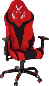 XXXLutz HERNÍ ŽIDLE, plochá tkanina, červená, černá MID.YOU - Online Only kancelářské židle - 001918041101