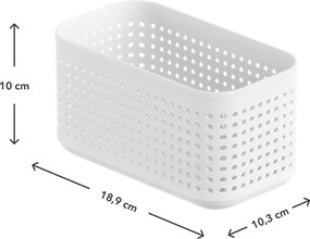 Rotho Úložný box do šuplíku, šatní organizér LISORA MINI, 19 x 10,5 x 10 cm