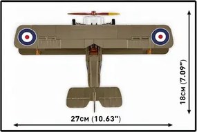 COBI Stavebnice Sopwith F.1 Camel / Great War / 2999 / 1:32 / 186 kost