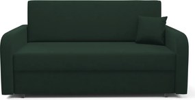 Rozkládací pohovka FERINO Kronos, 160 cm Barva látky Kronos: Tmavě zelená (Kronos 14)