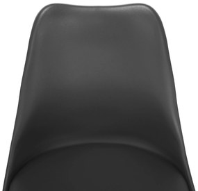 Kondela Stylová otočná židle, tmavě šedá , ETOSA