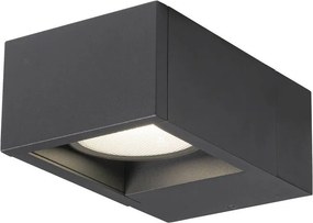 LA 1004747 ESKINA FRAME WL venkovní LED nástěnné přisazené svítidlo antracit CCT switch 3000/4000 K - BIG WHITE (SLV)