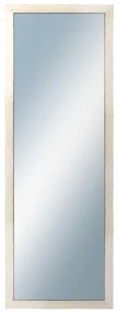 DANTIK - Zarámované zrcadlo - rozměr s rámem cca 50x140 cm z lišty RETRO bílá (2531)