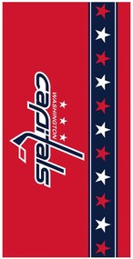Hokejová osuška NHL Washington Capitals - motiv Belt - 70 x 140 cm