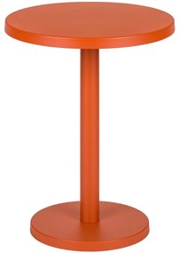 noo.ma Oranžový kovový odkládací stolek Odo 44 cm