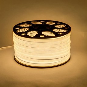DLED DLEDN50W DecoLED D-TYP jednostranný LED Neon, teple bílá,IP67 DLEDN50W