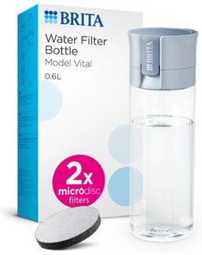 Brita BRITA Fill&Go Vital filtrační láhev na vodu 0,6l, + 2x microdisc, modrá, 2024 1052262