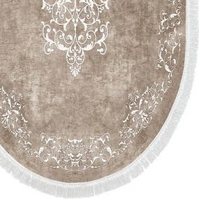 Taupe koupelnové předložky v sadě 2 ks 60x100 cm – Foutastic