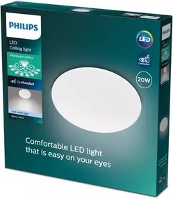 Philips Moire CL200 bílé / Přisazené LED svítidlo / 1x20W / 2300lm / 4