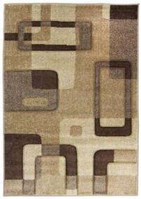 Oriental Weavers, Kusový koberec Portland 1597 AY3 D, 200x285, hnědá, chodba / předsíň