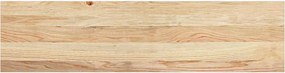 Nášlapy na schody 12 ks neošetřené 100x30x2 cm masivní dub 3282926