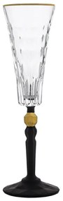 BOHEMIA PRESTIGE CONTE BLACK SKLENICE NA ŠAMPAŇSKÉ 170ML SADA 6 KS