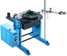 50 KG rotační svařovací polohovač 0-90° polohovací otočný stůl 0,5-6RPM