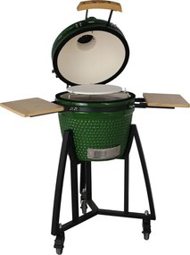 Gril Kamado Egg 16" keramický, průměr 32,5 cm, zelený
