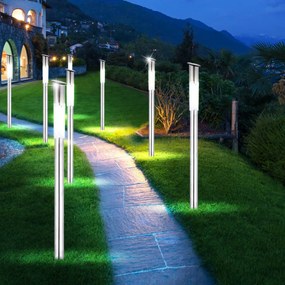 Haushalt international Zahradní zápich Solární lampa, 70 cm