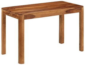 246256 vidaXL Jídelní stůl z masivního sheeshamového dřeva 120 x 60 x 76 cm